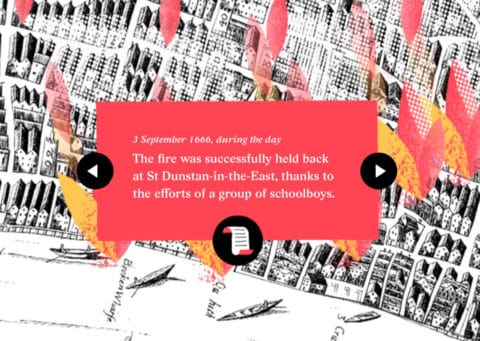 Museum Of London's Great Fire 1666: An Interactive Story