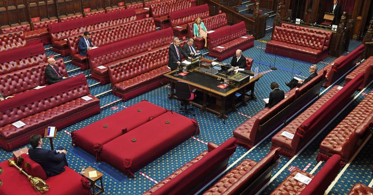UK Parliament's Who Is In The House Of Lords? Video