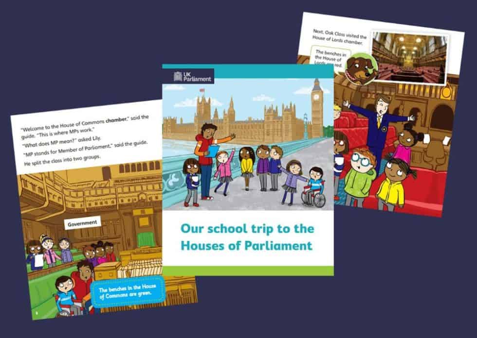 UK Parliament's Our School Trip To The Houses Of Parliament