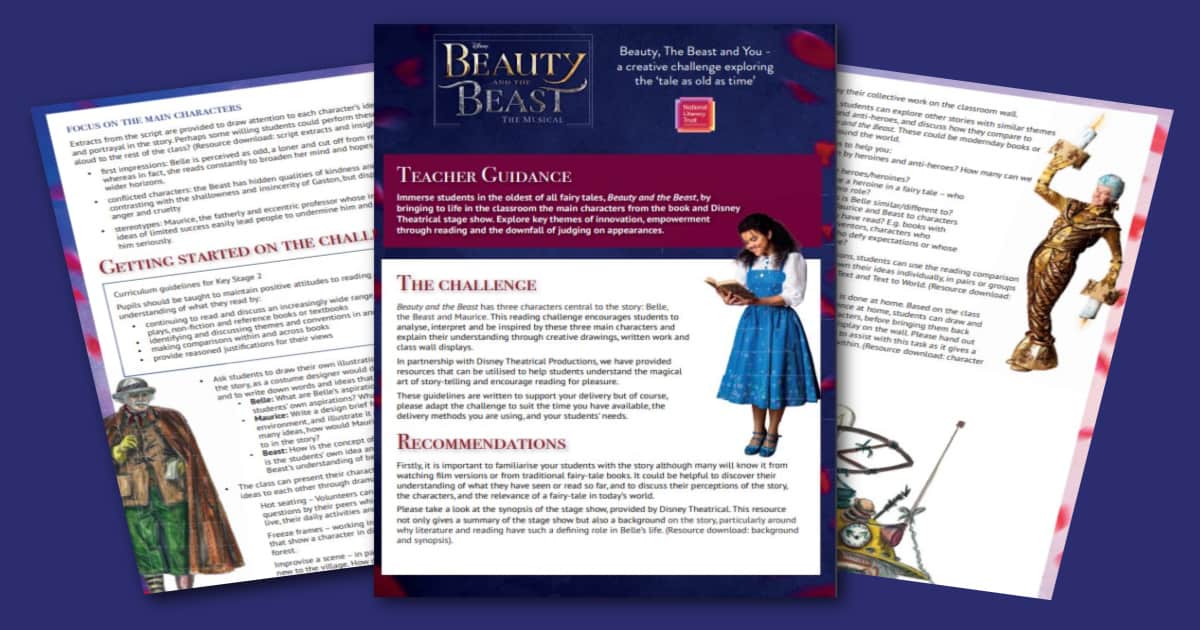 Disney's Beauty And The Beast's Teacher Guidance (KS2) Resources | The ...