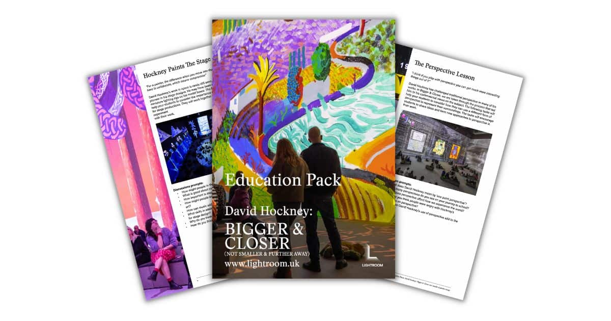 Free Art Resource Pack From David Hockney: Bigger & Closer