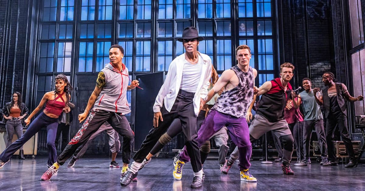 MJ The Musical Prince Edward Theatre School Trip