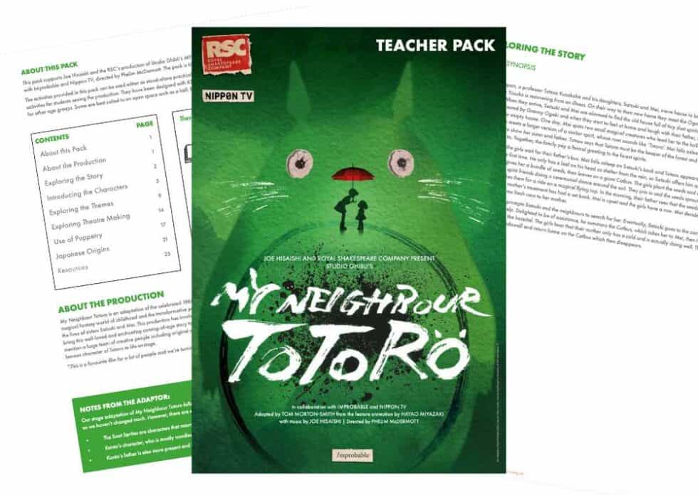 RSC's My Neighbour Totoro's Teacher Pack | The School Trip